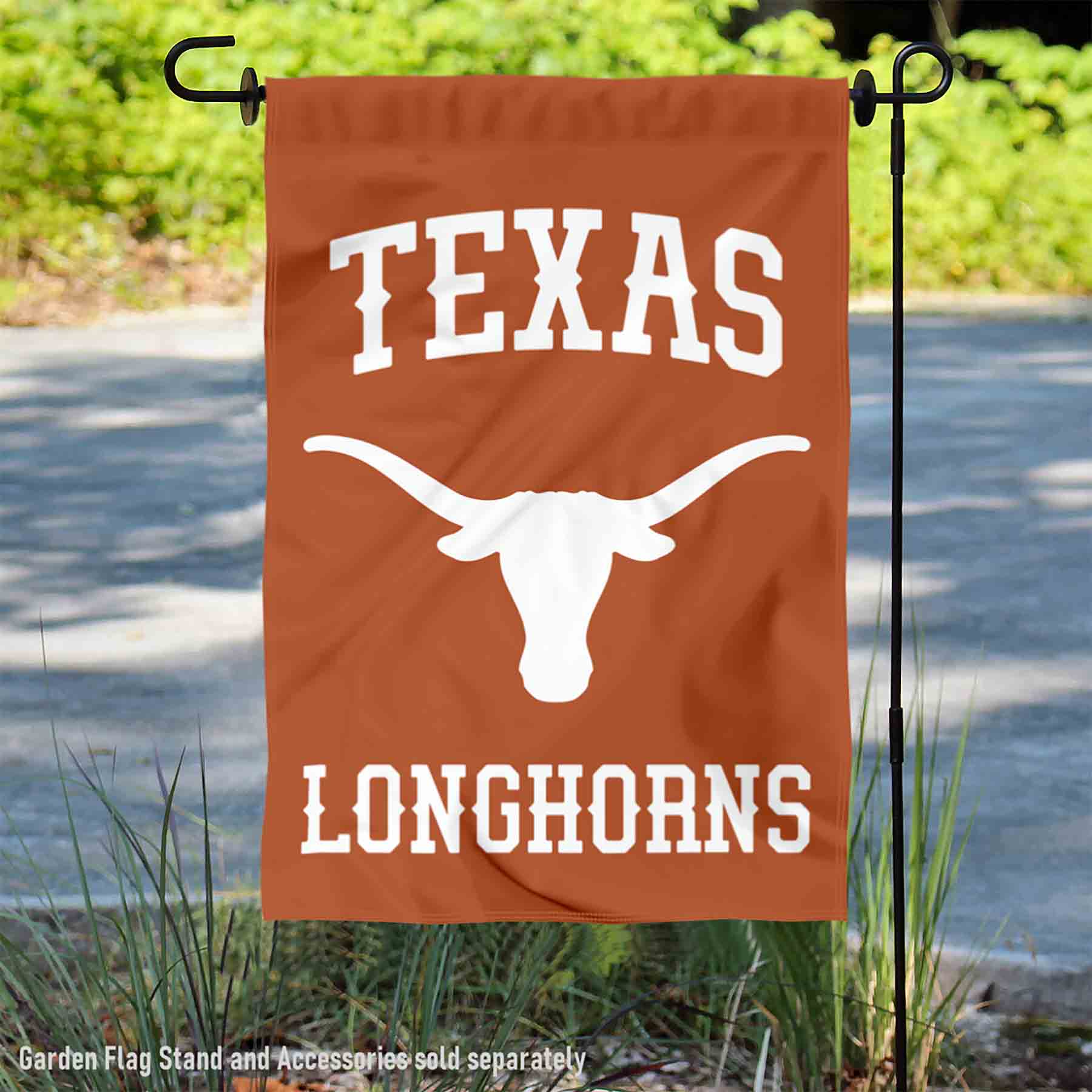 Texas Longhorns Wordmark Garden Flag and Yard Banner 840134554976 | eBay