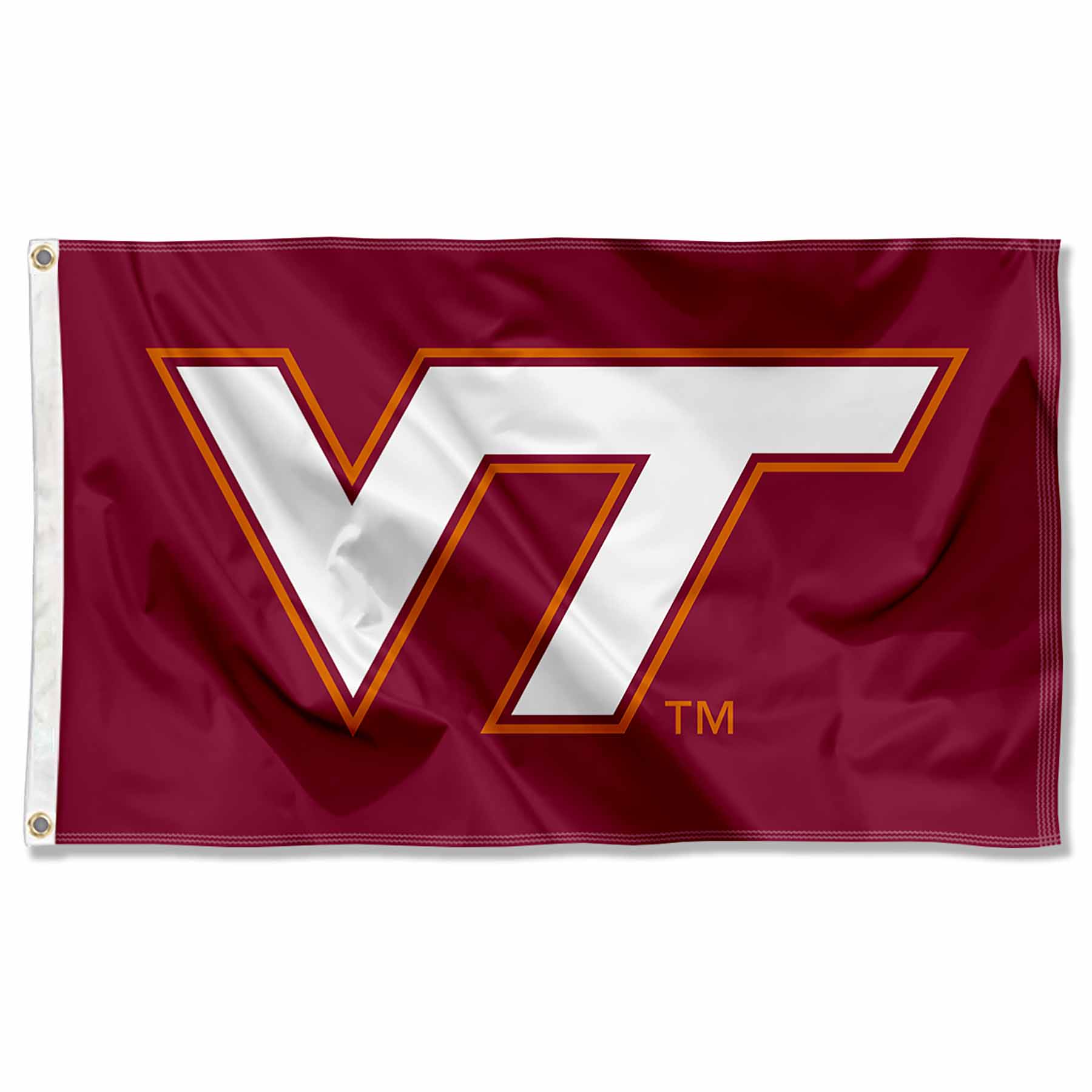 Virginia Tech Hokies Maroon VT Flag Large 3x5 848267064690 | eBay