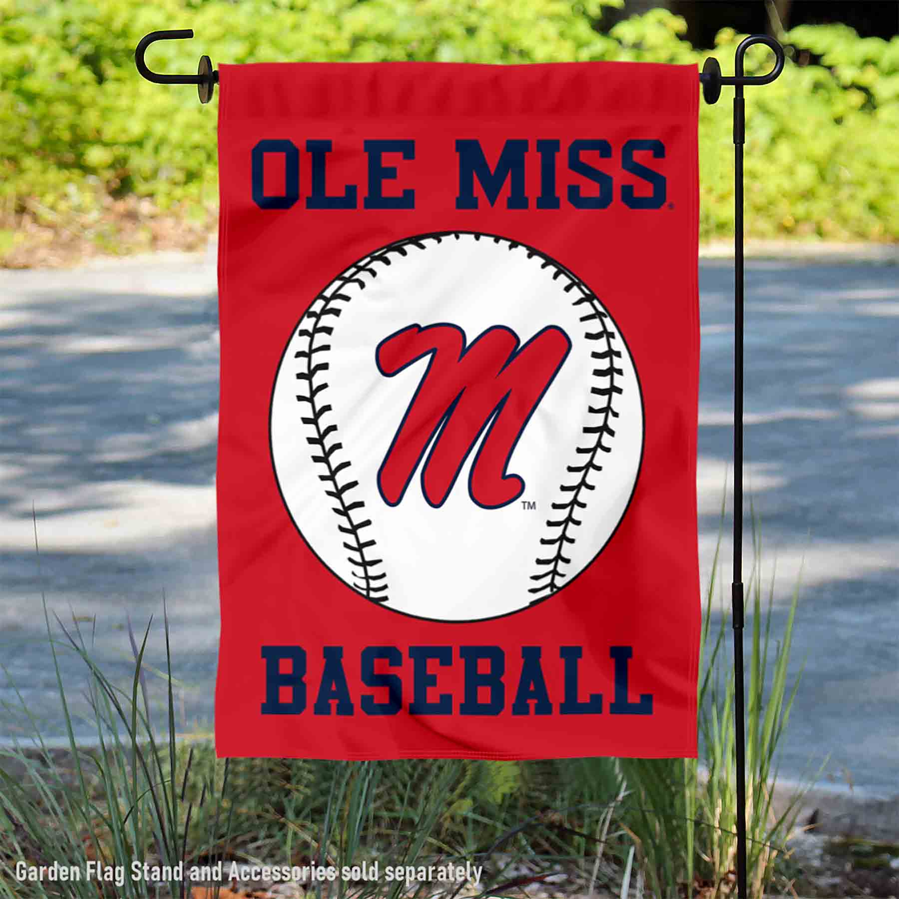 Ole Miss Baseball Garden Flag 840134543352 | eBay