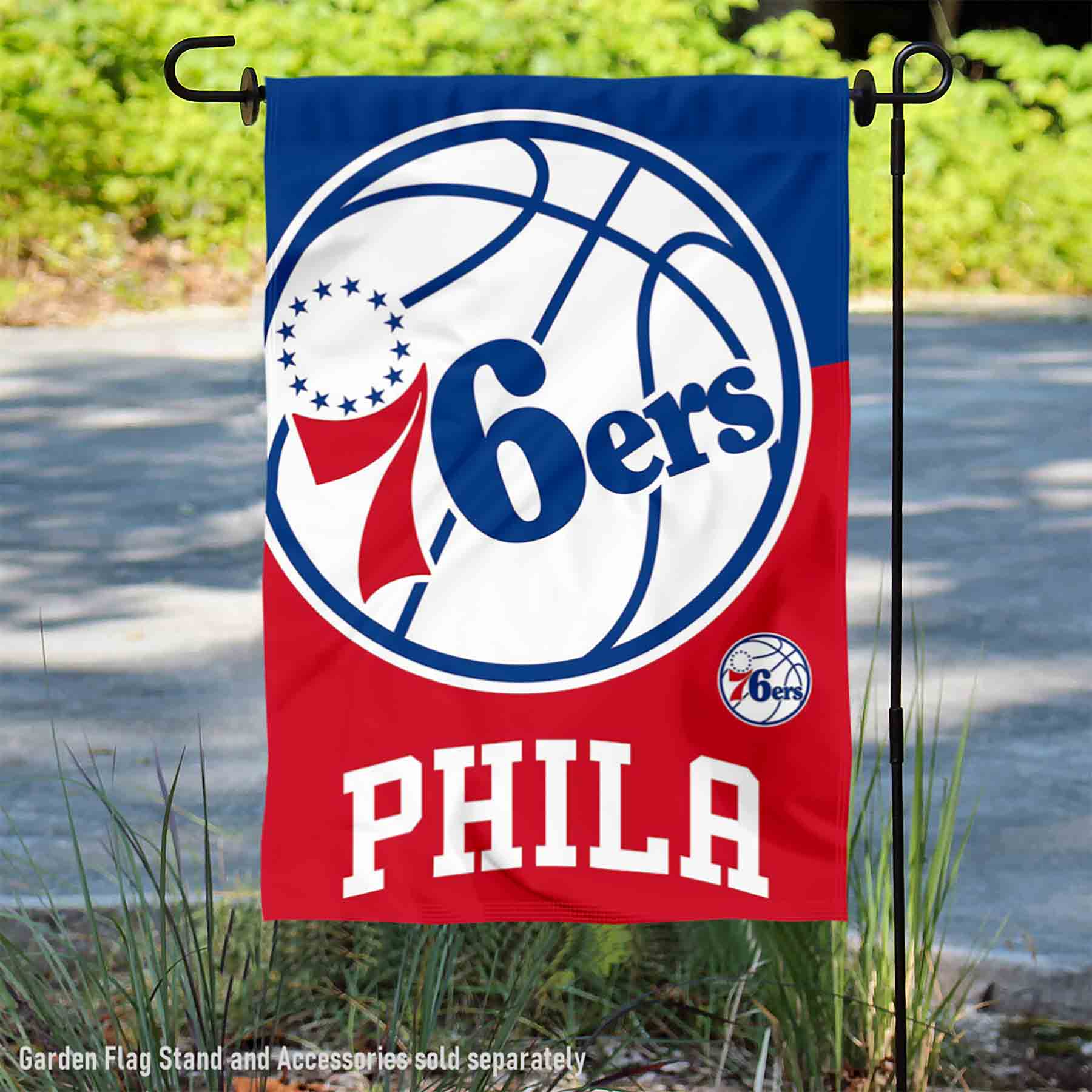 Philadelphia 76ers Garden Yard Banner Flag 194167689090 | eBay
