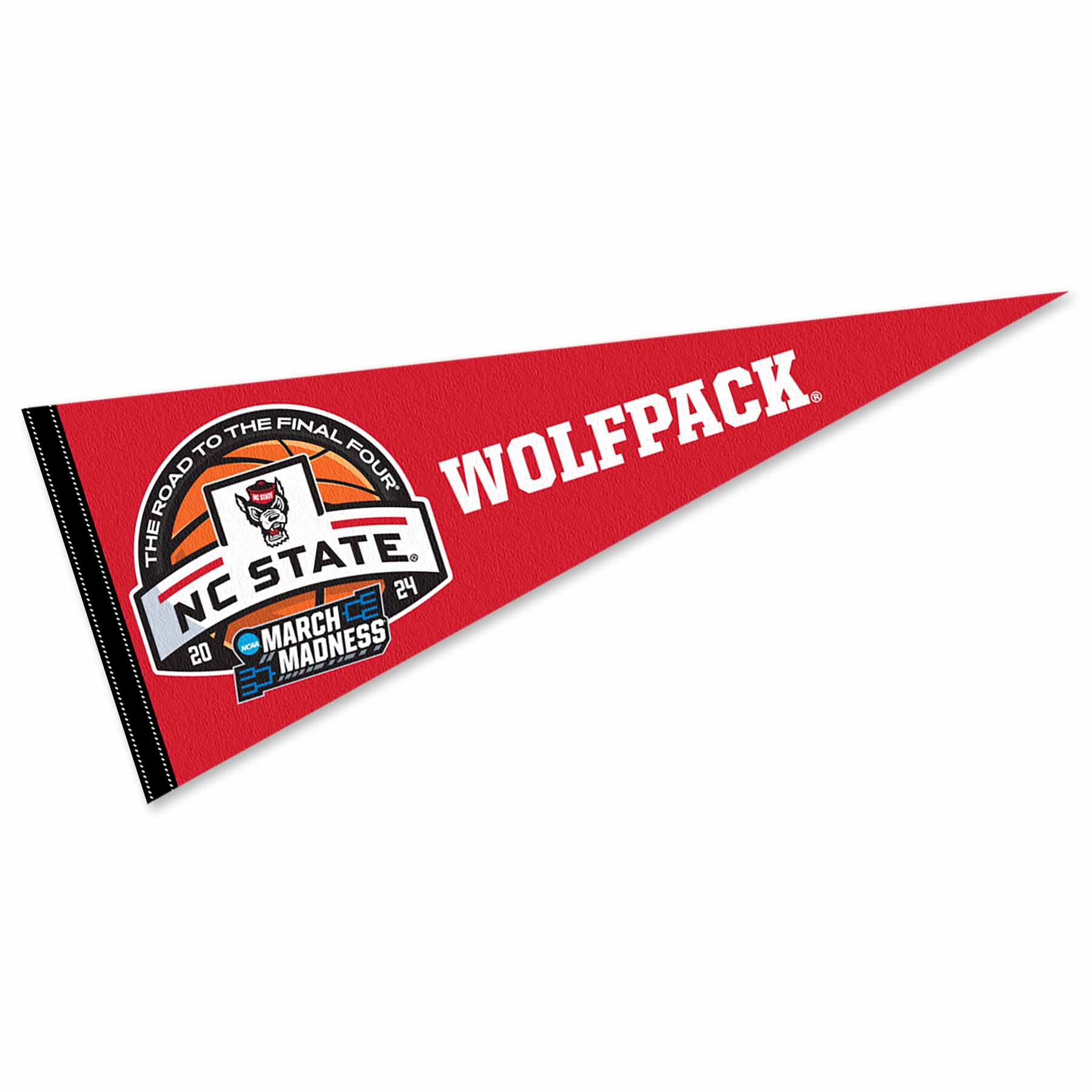 North Carolina State Wolfpack 2024 March Basketball Madness Pennant ...