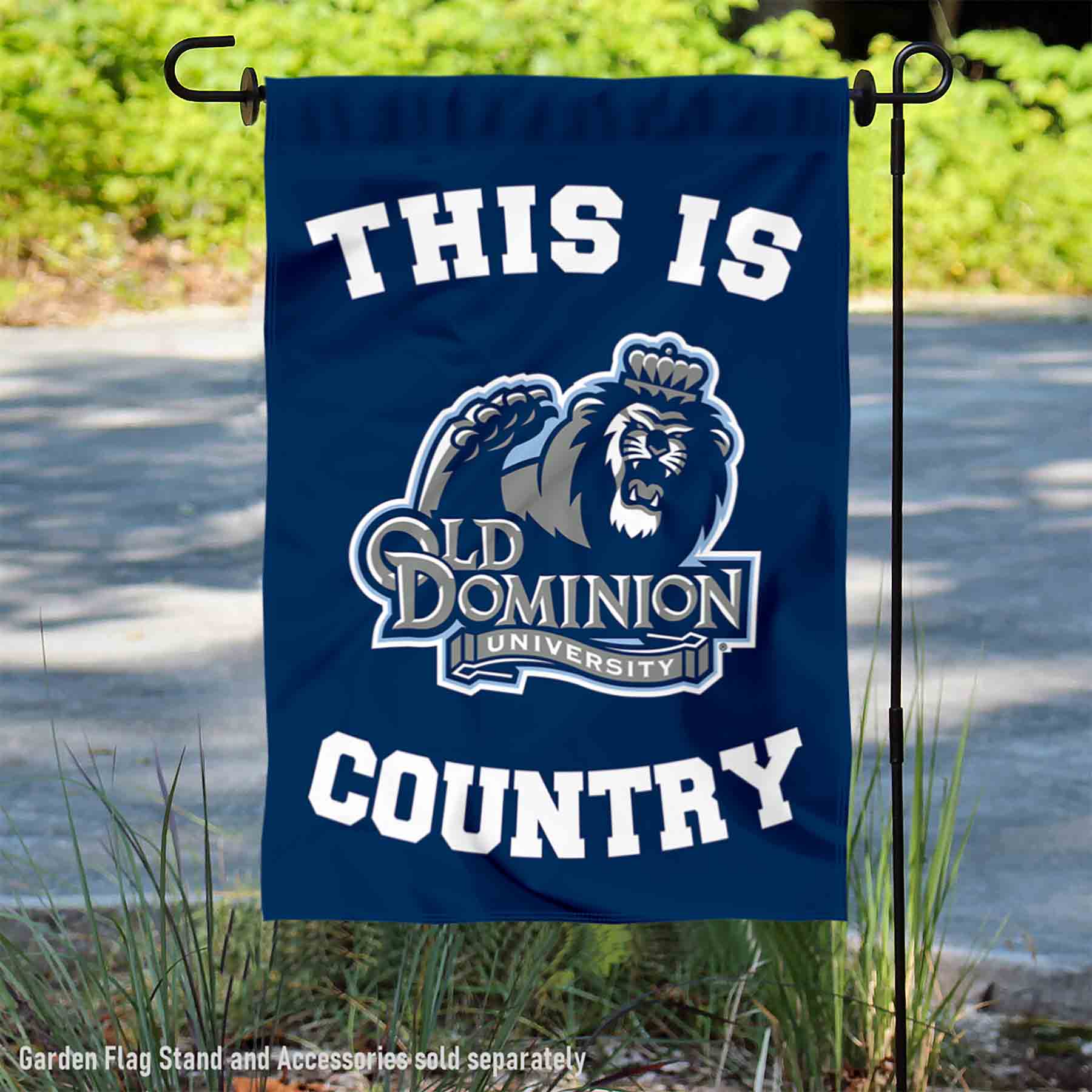ODU Monarchs This is Monarchs Country Garden Flag and Yard Banner ...
