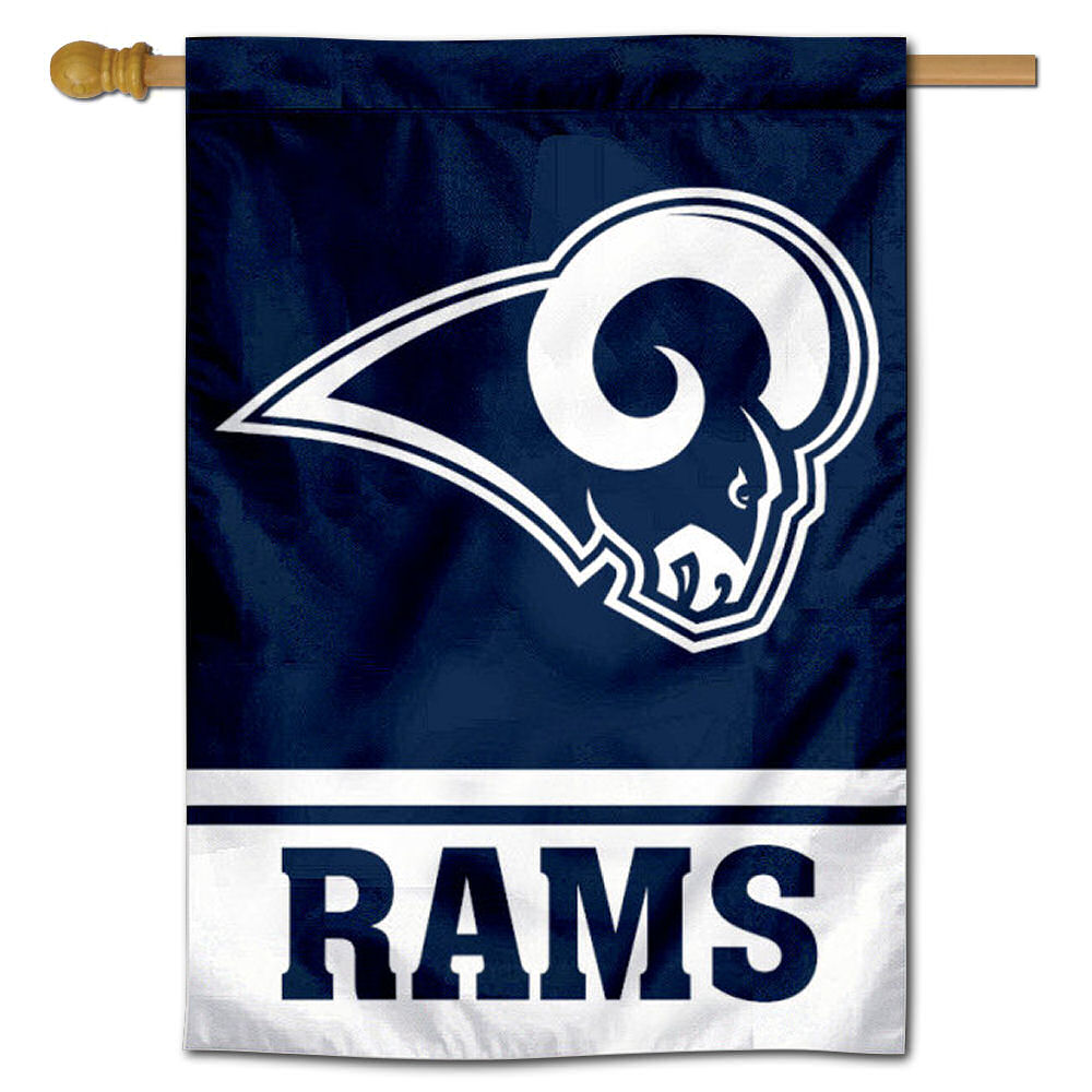 NFL Los Angeles Rams White Horns House Flag and Banner 43662057555 | eBay