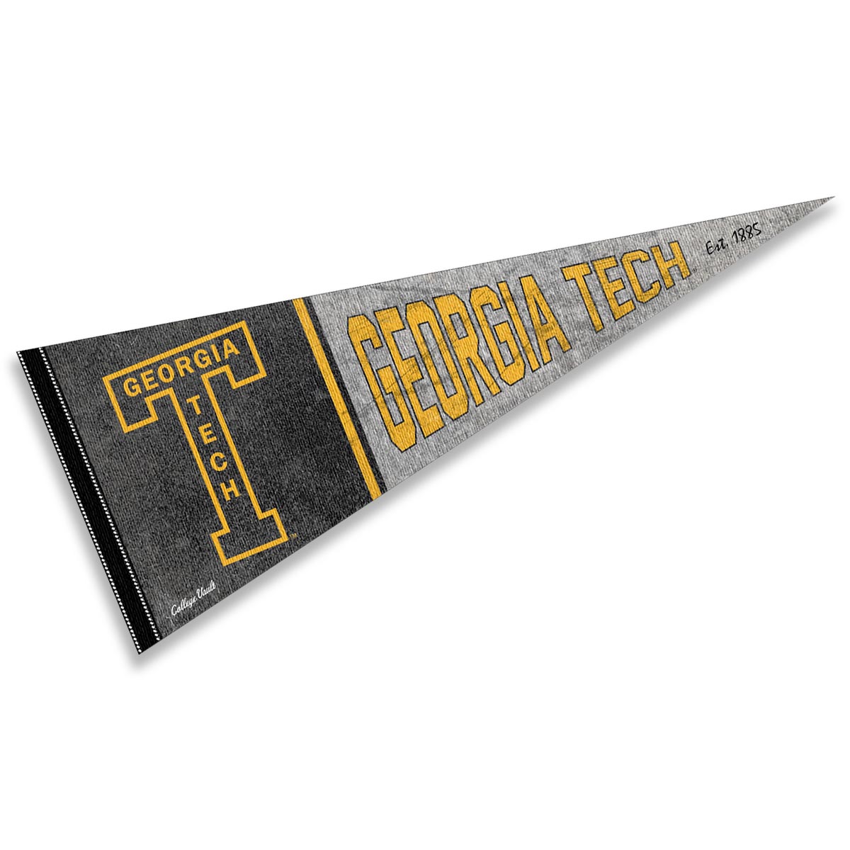 Georgia Tech Throwback Vintage Full Size Pennant 840134515045 | eBay