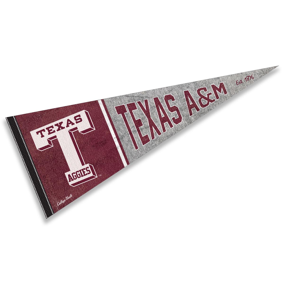Texas A&M University Throwback Vintage Full Size Pennant 840134520964 ...