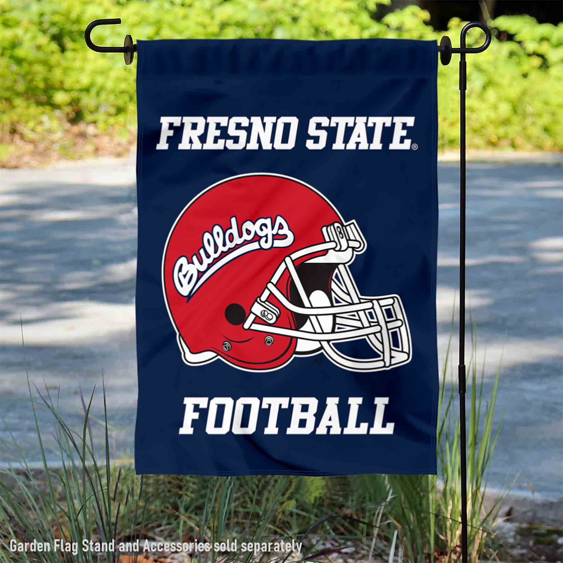 FSU Bulldogs Football Helmet Garden Yard Banner 840134555102| eBay