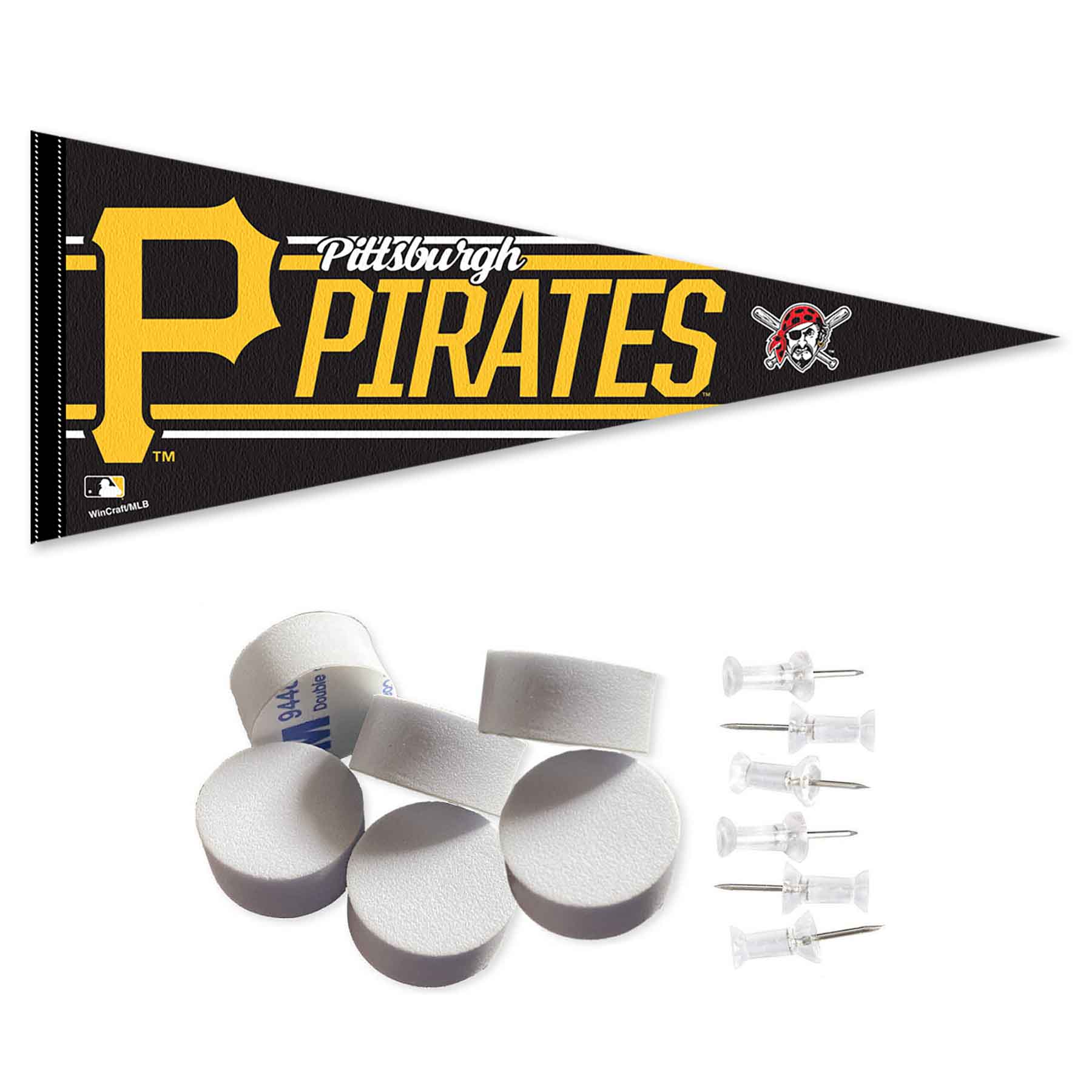 Pittsburgh Pirates Wall Banner Pennant Flag 194167692724 | eBay
