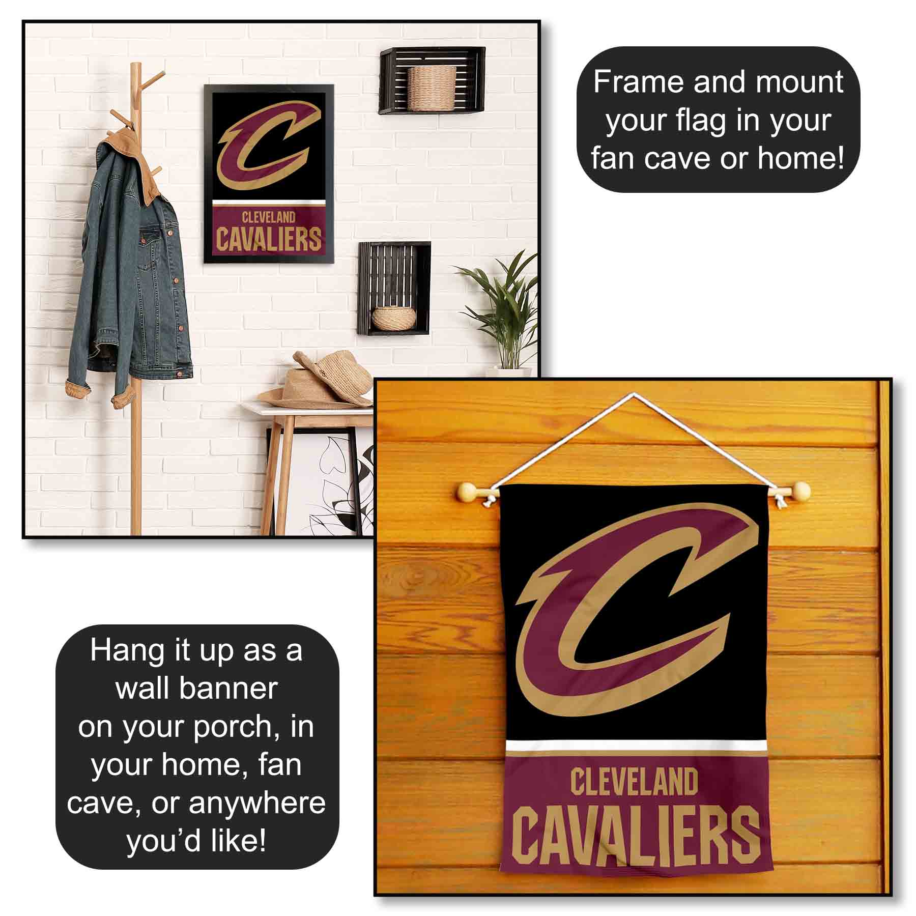 Cleveland Cavaliers Black Garden Yard Banner Flag 194167689267| eBay