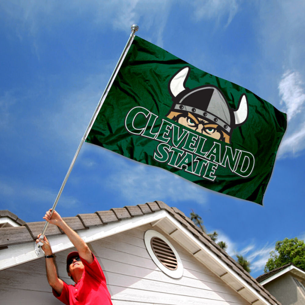 Cleveland State University Vikings Flag Large 3x5 646144811081 | eBay