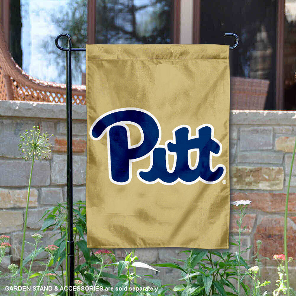 Pittsburgh Panthers Script Logo Garden Flag and Yard Banner ...
