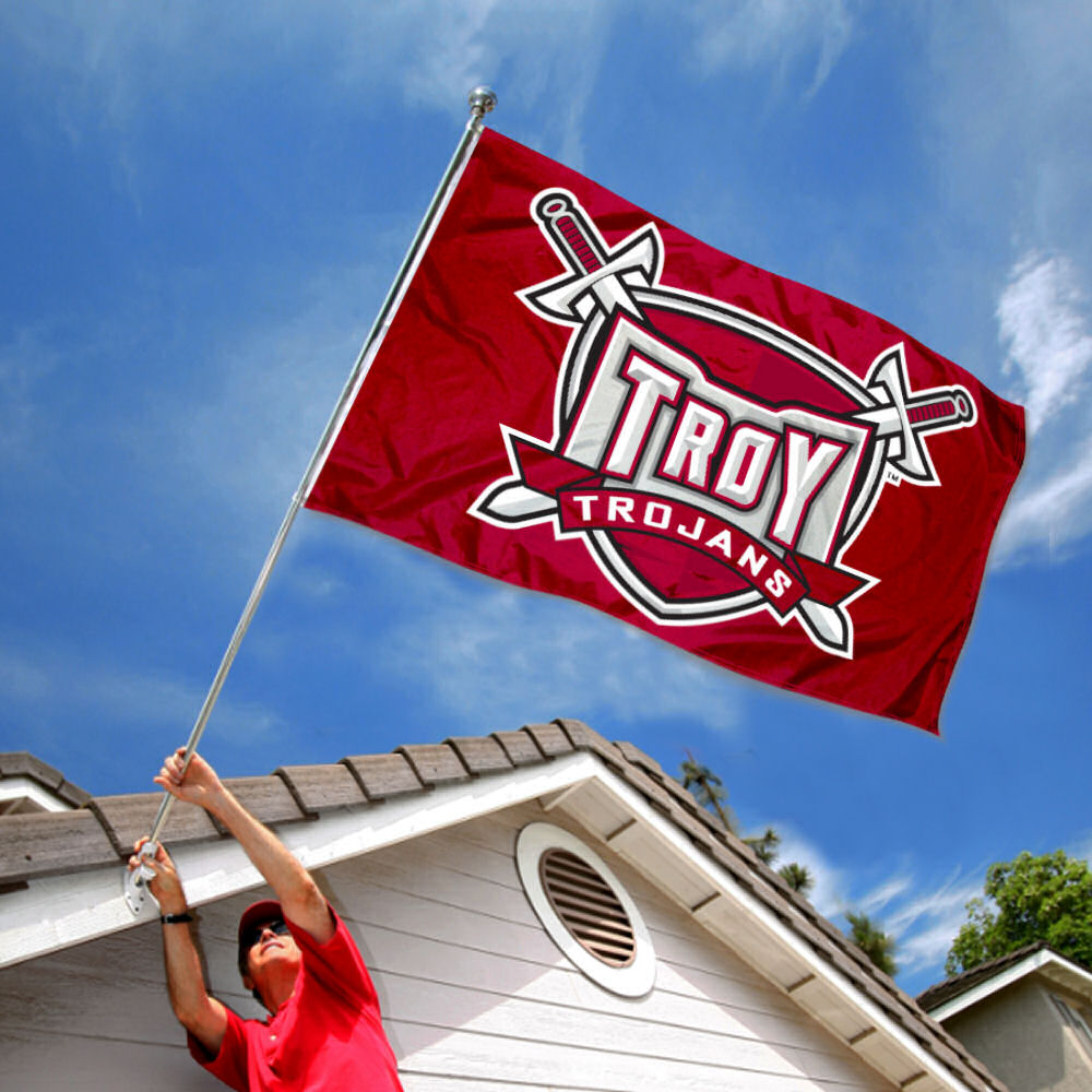 Yard, Garden & Outdoor Living Troy University Trojans Flag Large 3x5 ...
